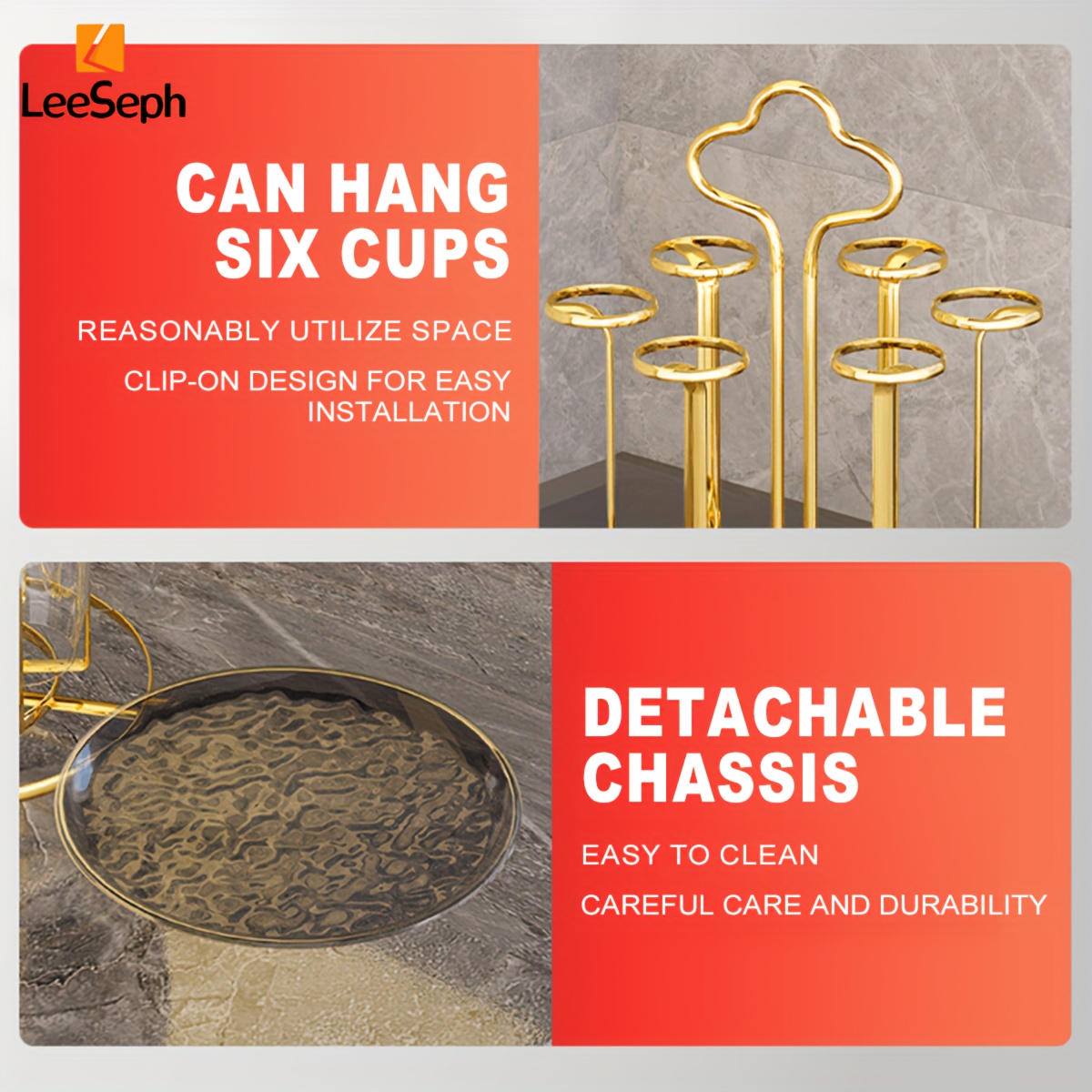 rotating cup drying rack: mug draining organizer removable - Temu Canada