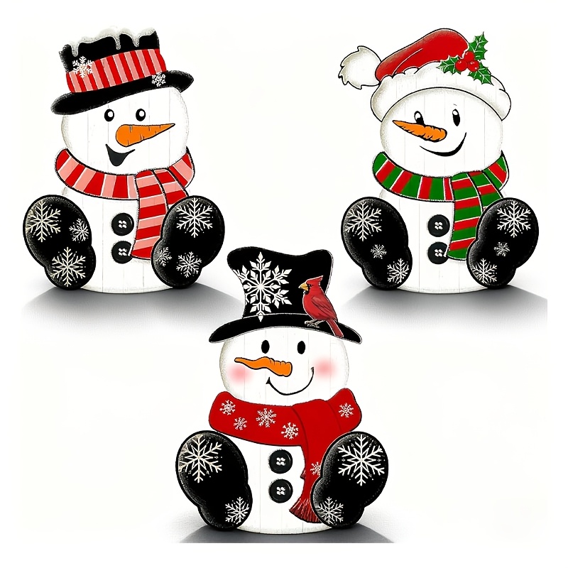 snowman decoration sold on Temu United States