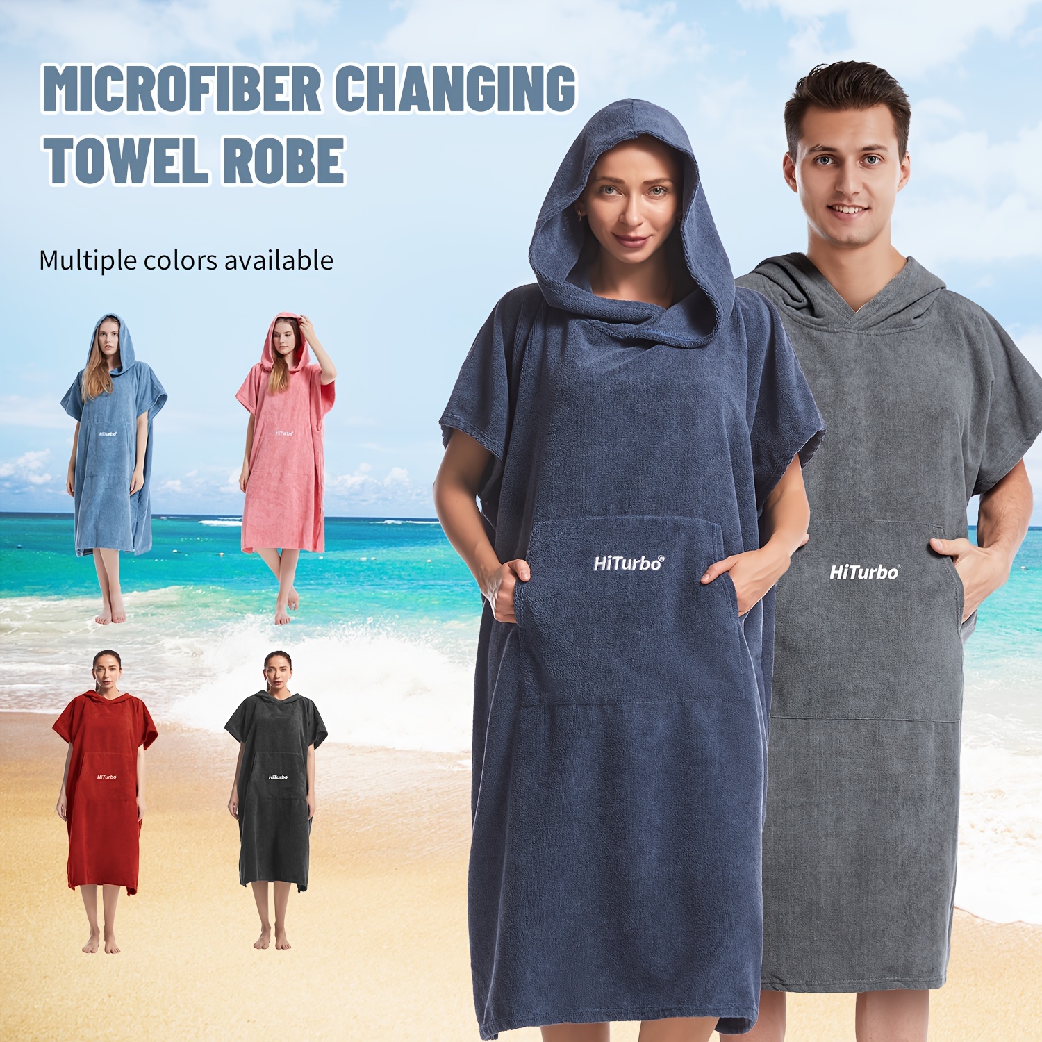 towel robe sold on Temu United States