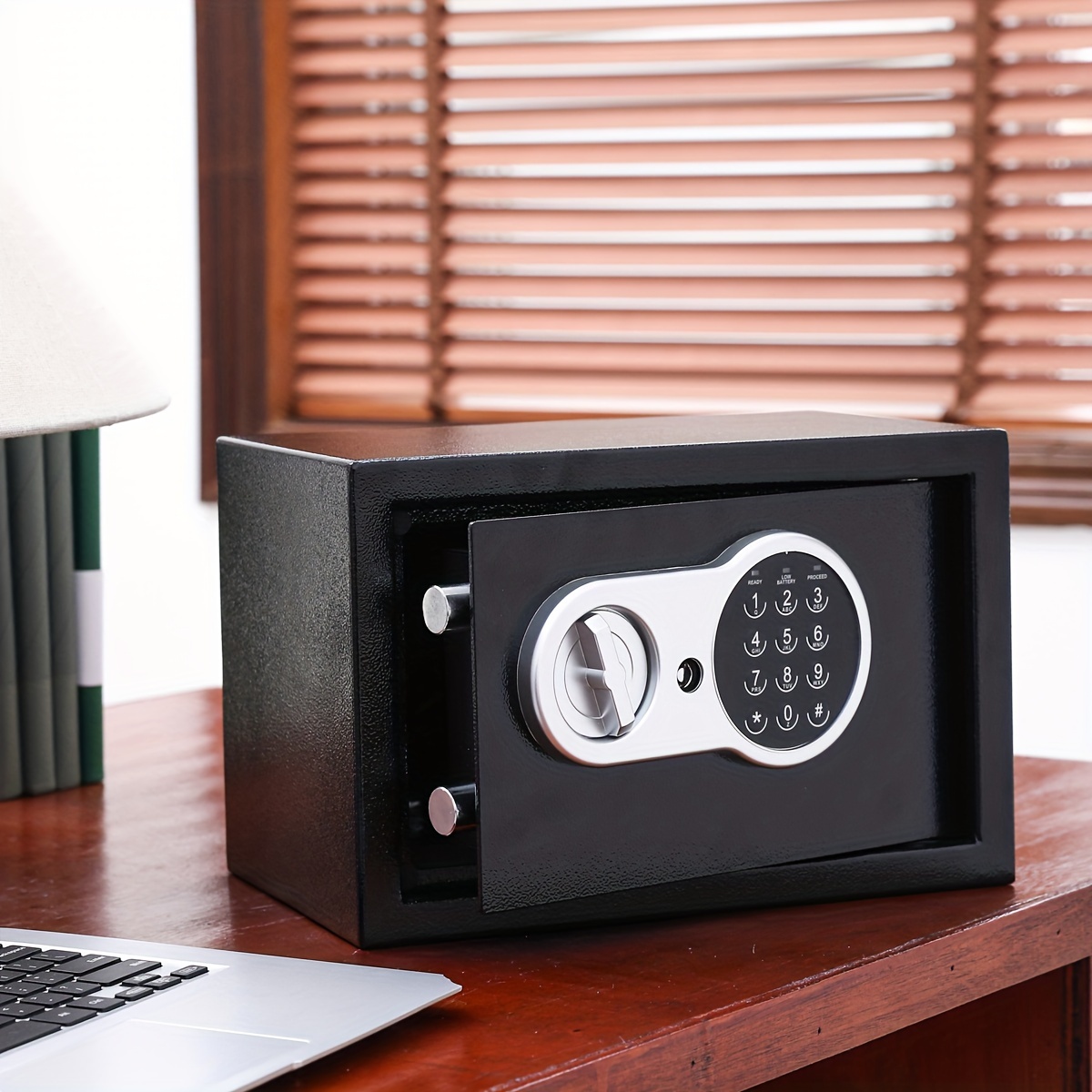 Waterproof Steel Cabinet Safe, Electronic Combination Lock, Battery ...