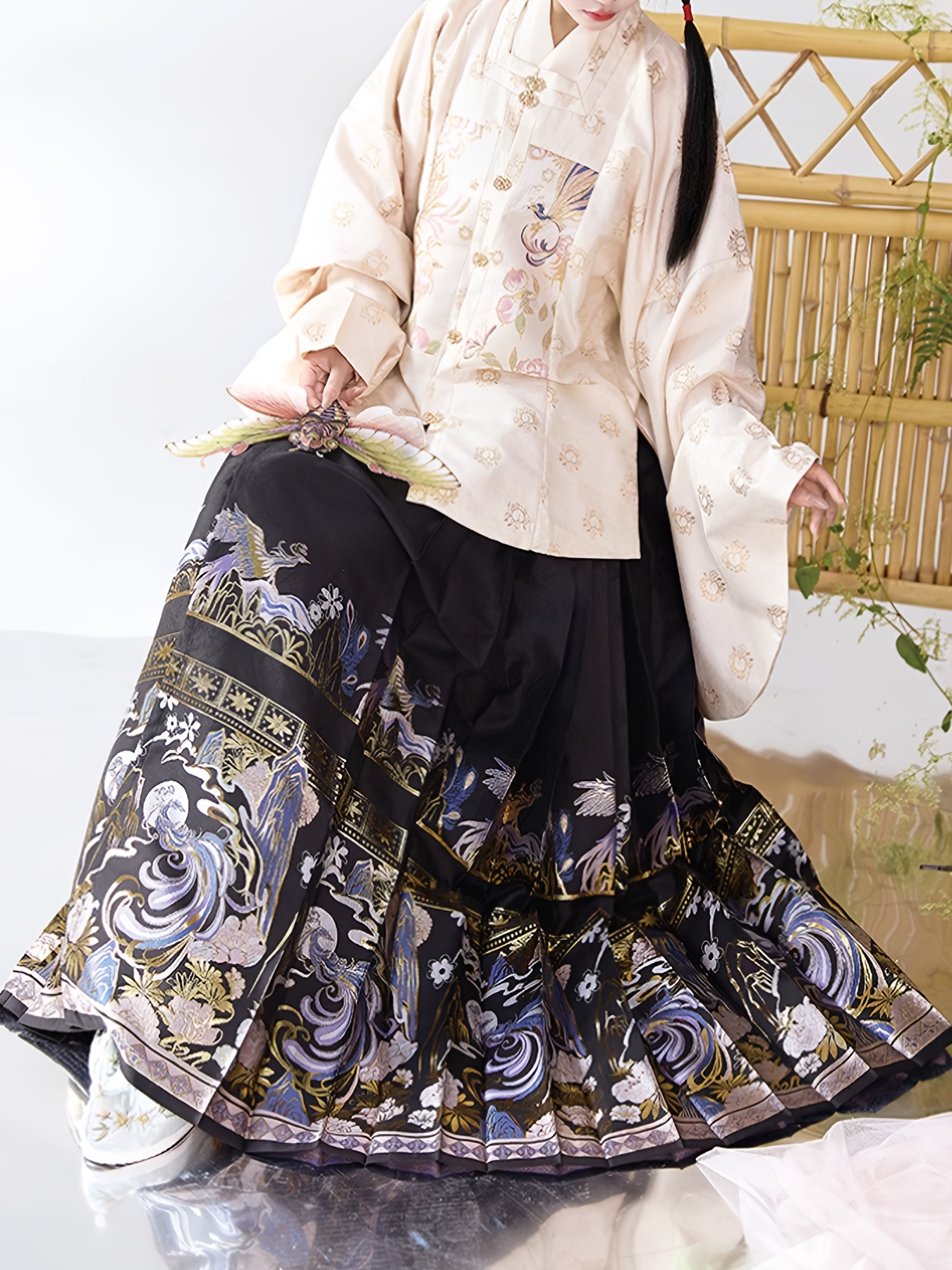 hanfu sold on Temu United States