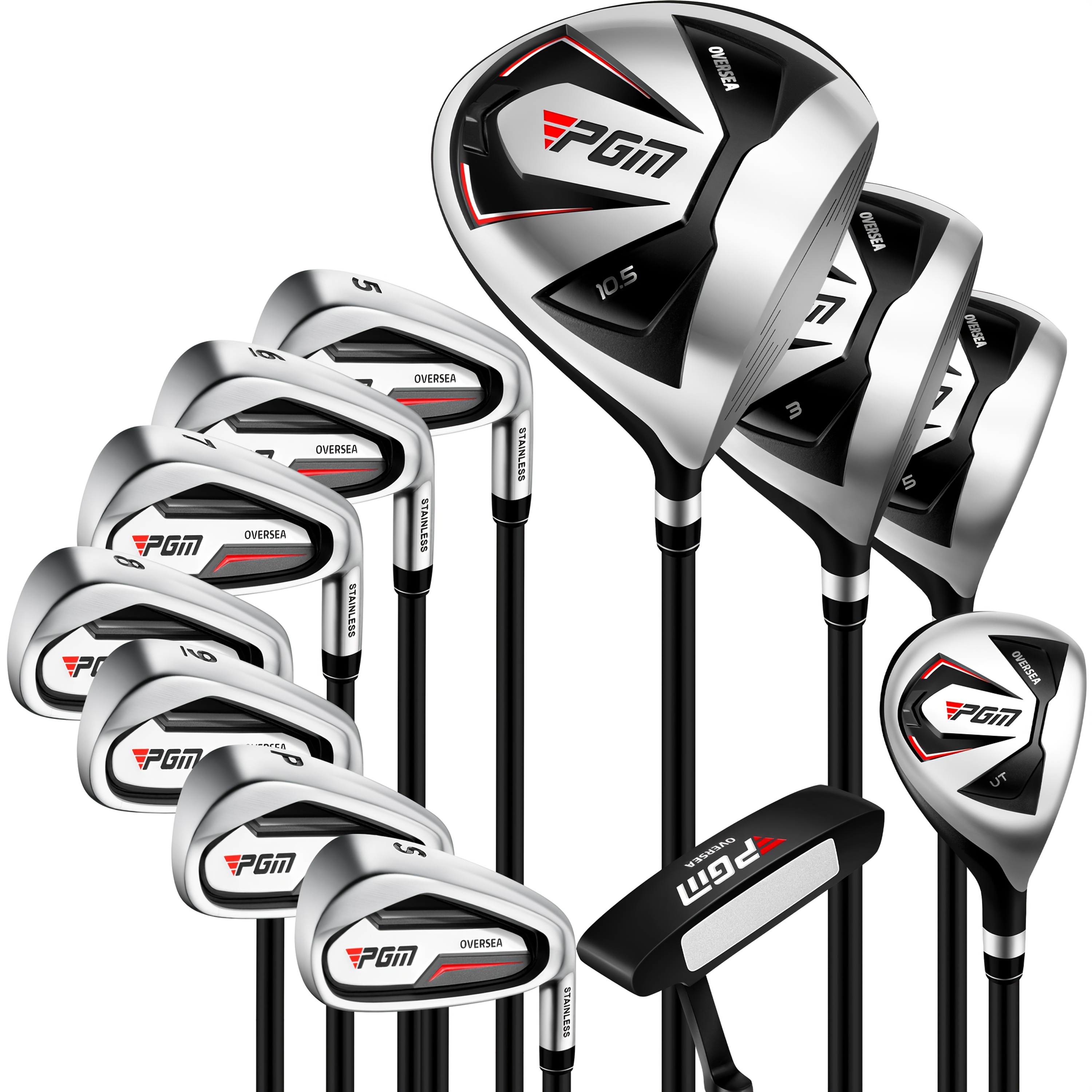 golf equipment sold on Temu United States