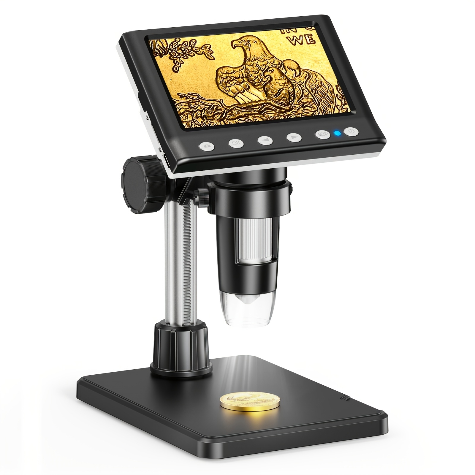 coin microscope sold on Temu United States