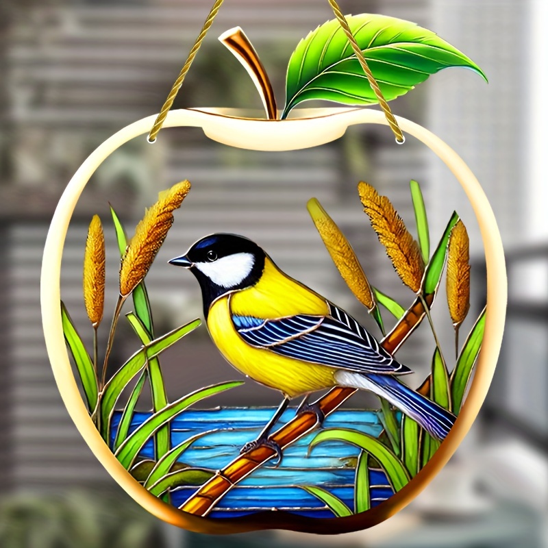 Great Tit Bird Acrylic Wall Religious Theme Indoor - Temu