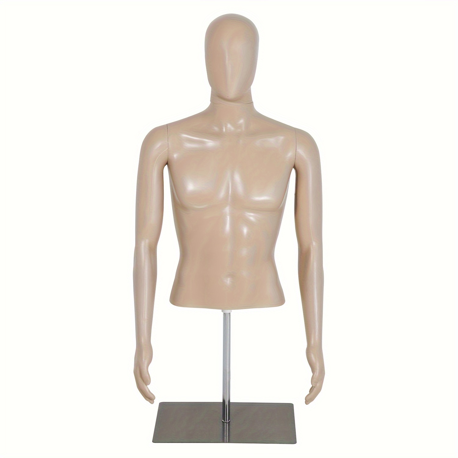 Male + Female Mannequin Torso Adjustable Height Detachable - Temu