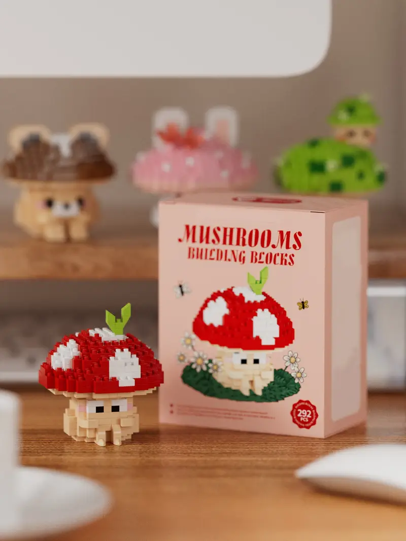 Очарователни Фигурки На Животни От Гъби Сладки Малки И Игриви