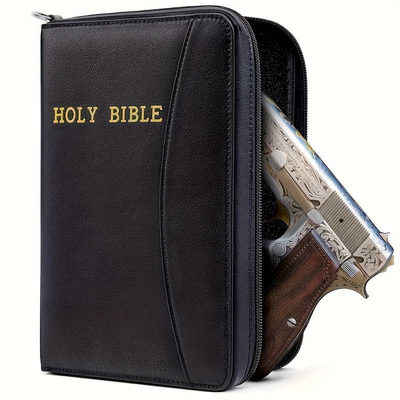 Book Gun Safe Gun Holster Gun Case Concealed Carry Gun Pouch, Holy ...