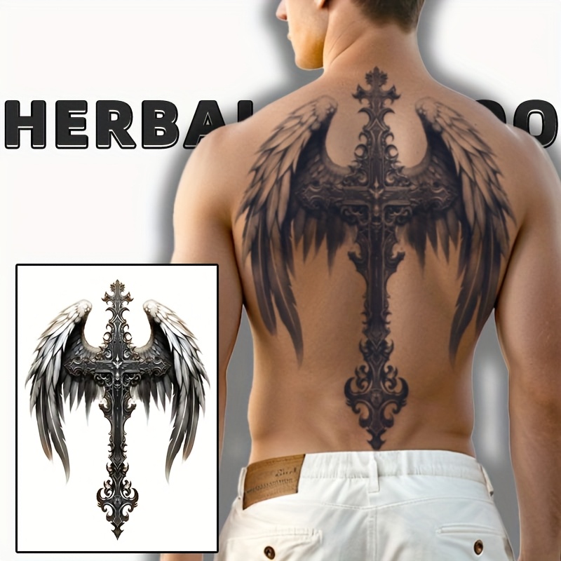 Temporary Tattoos 25+ Unique Cross Tattoo Ideas For Men That Will ...
