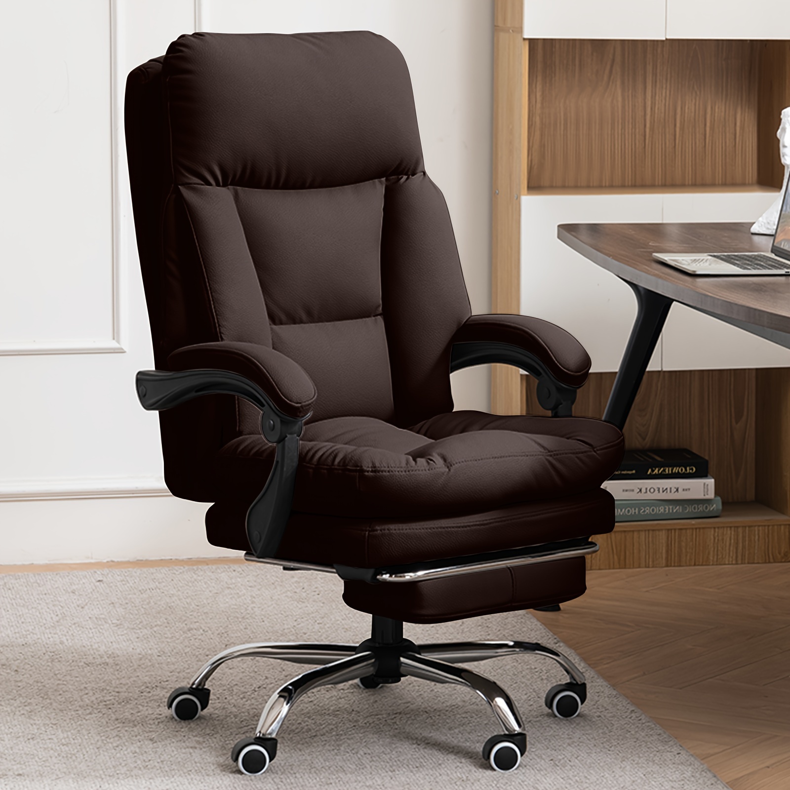 Executive Office Chair Wheels High Back Ergonomic - Temu