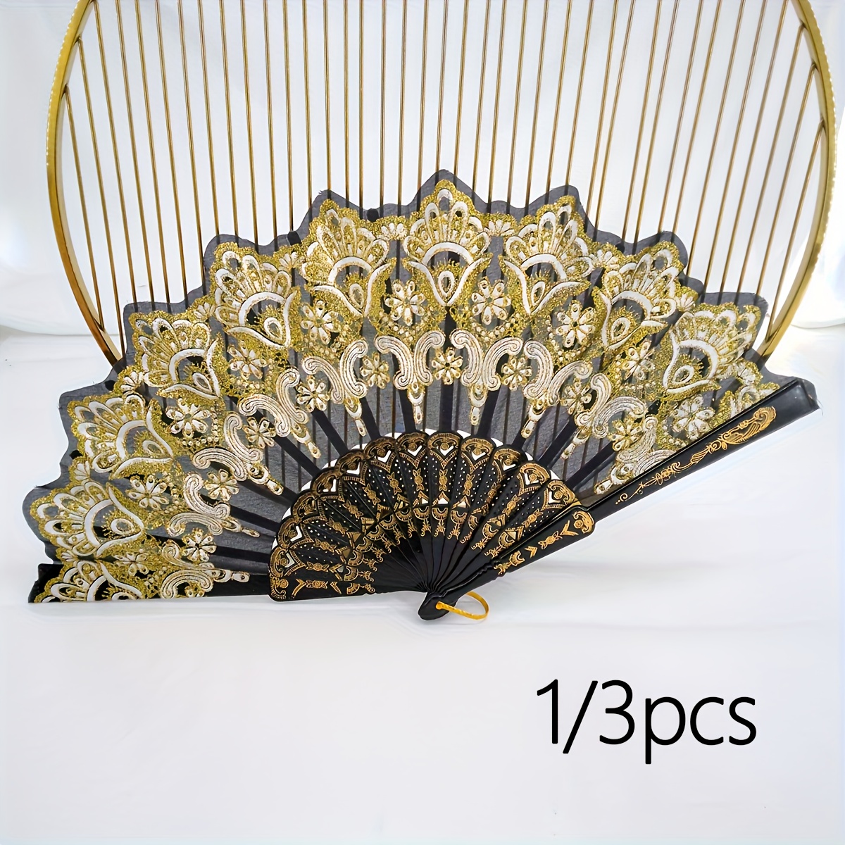folding handheld fan - United Arab