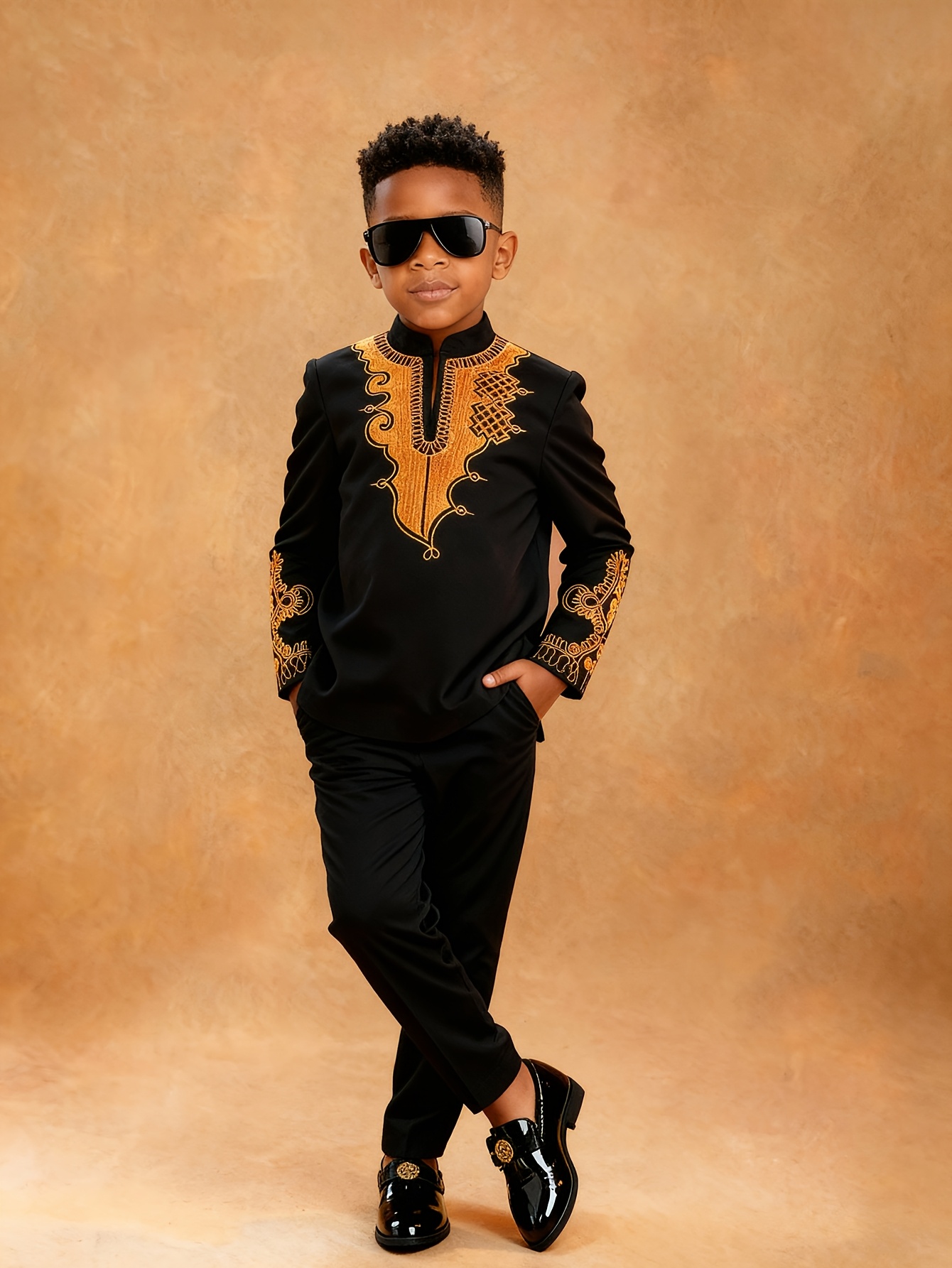 boy traditional clothes sold on Temu United States