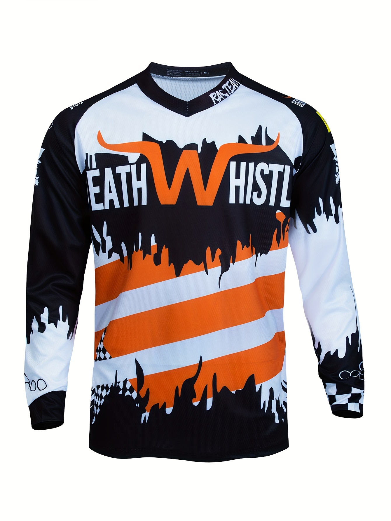 men's quick dry cycling jersey long sleeve moisture wicking - Temu Canada