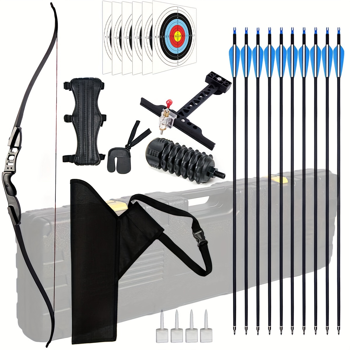 archery gear sold on Temu United States
