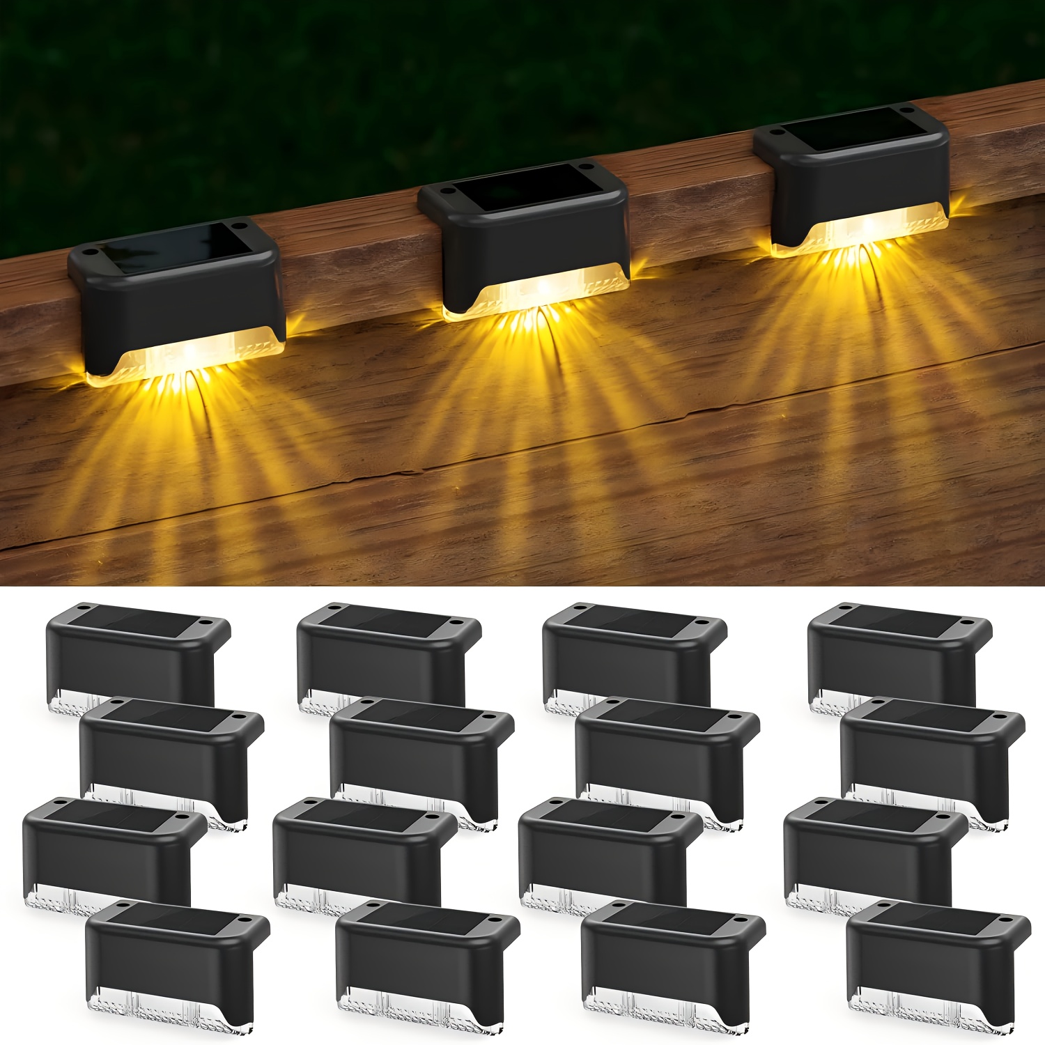 solar lights outdoor sold on Temu United States