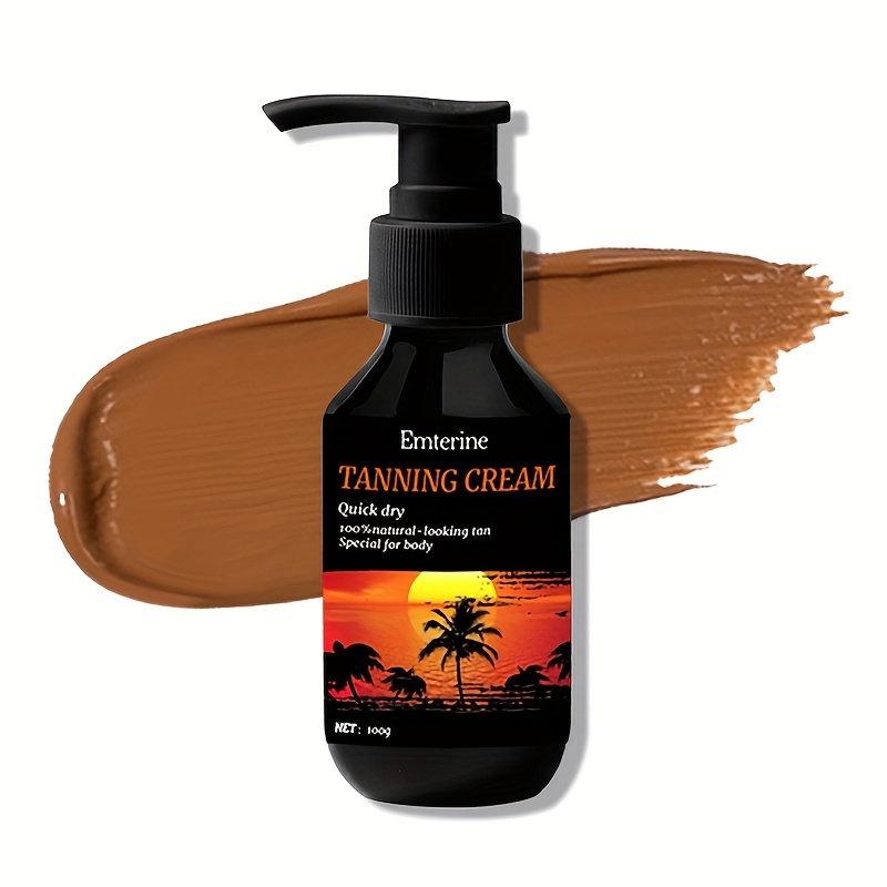 몸에 사용하는 태닝 크림 빠르게 마르는 저알레르기성 살충제 무첨가 중간 피부톤에 적합 모든 피부 타입에 적합 보습 효과 있는 셀프 태너 즉각적인 황동색
