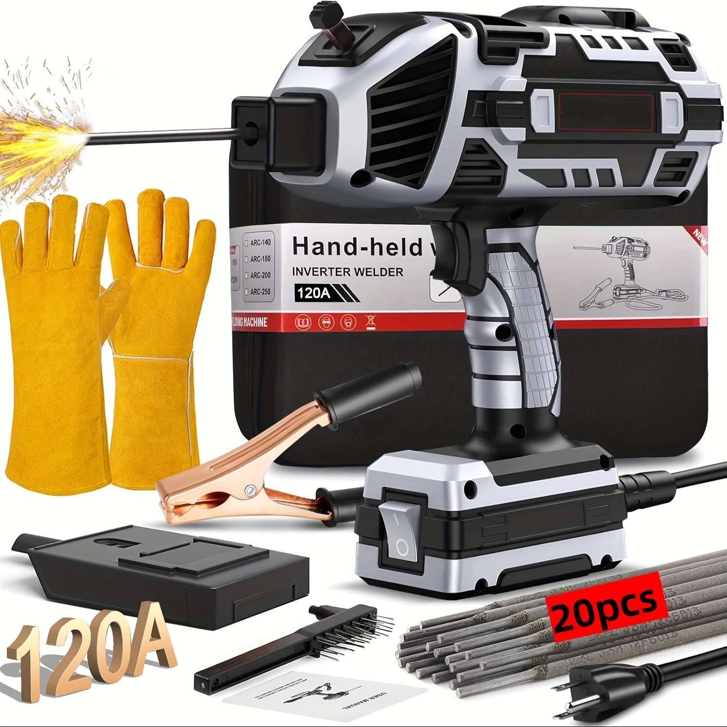 handheld portable welder sold on Temu United States