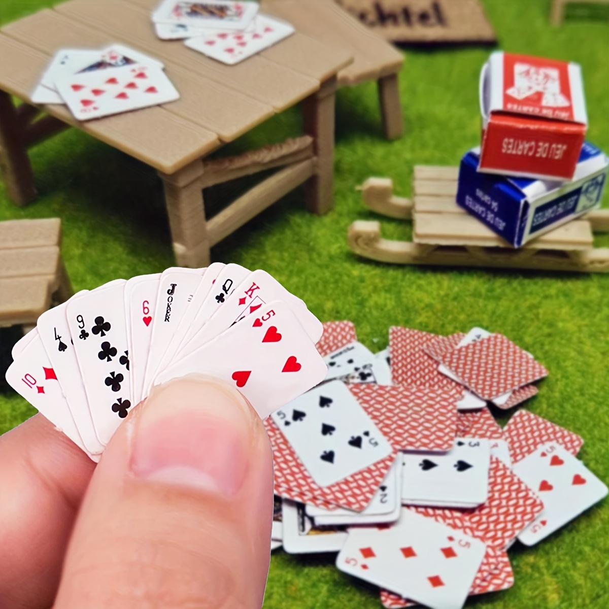 miniature items sold on Temu United States