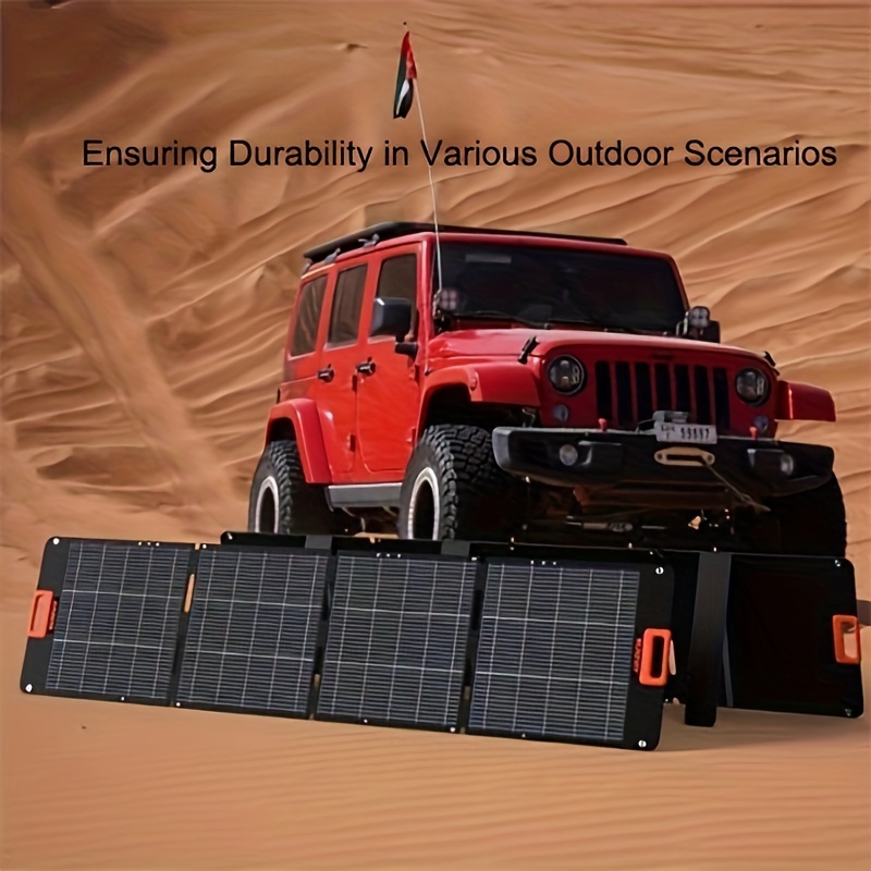 200 Watt Folding Solar Panel, Portable Solar Panel 200w For Power ...