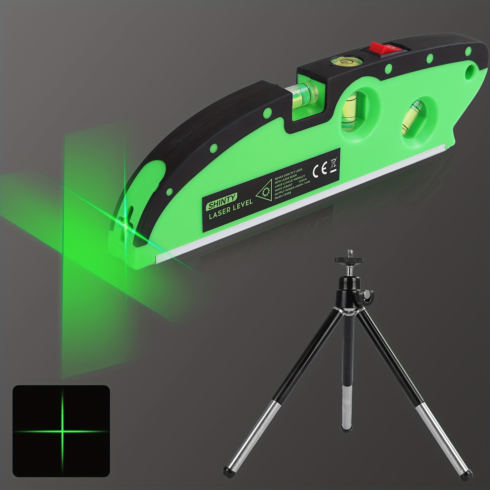 green laser level sold on Temu United States