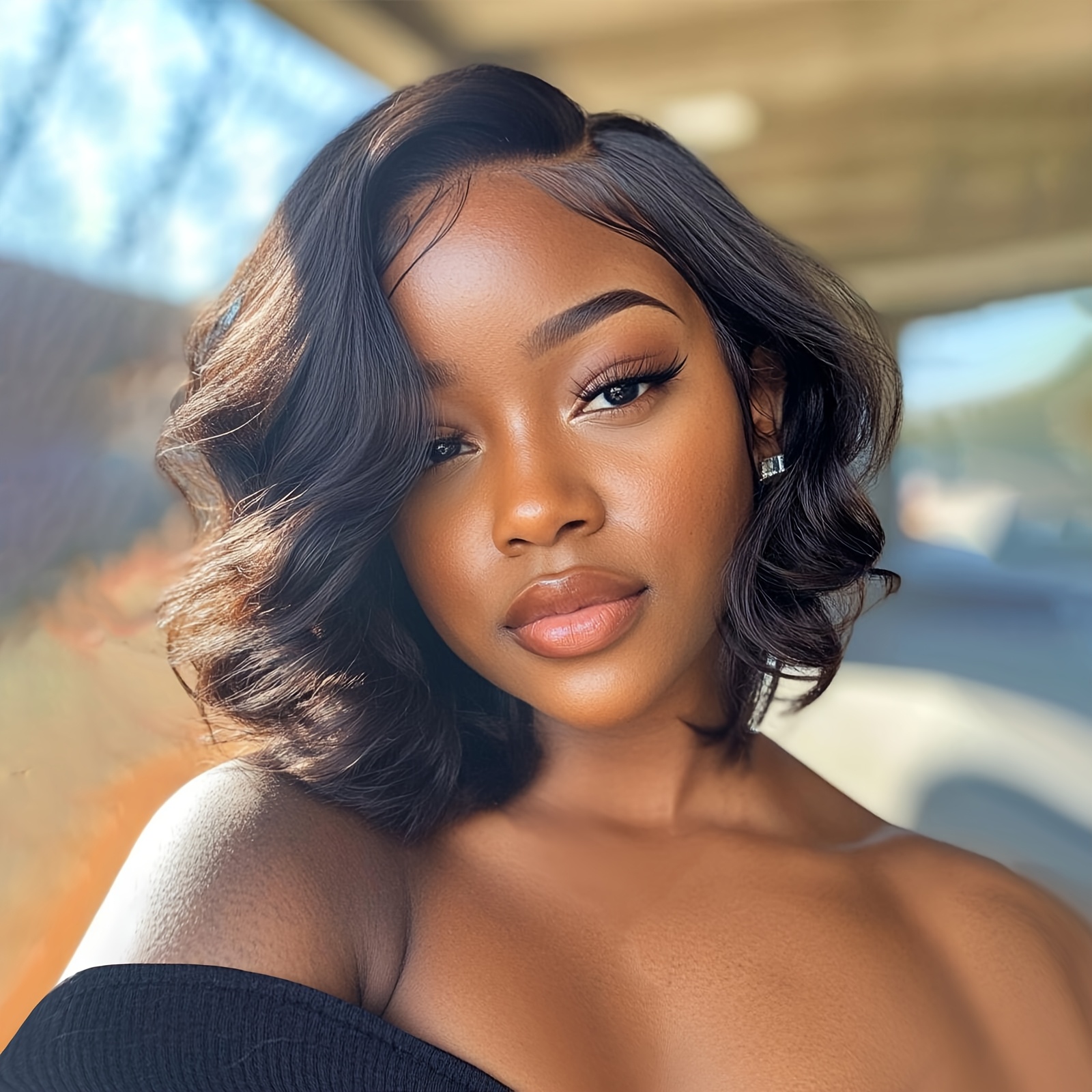 natural human hair wigs sold on Temu United States