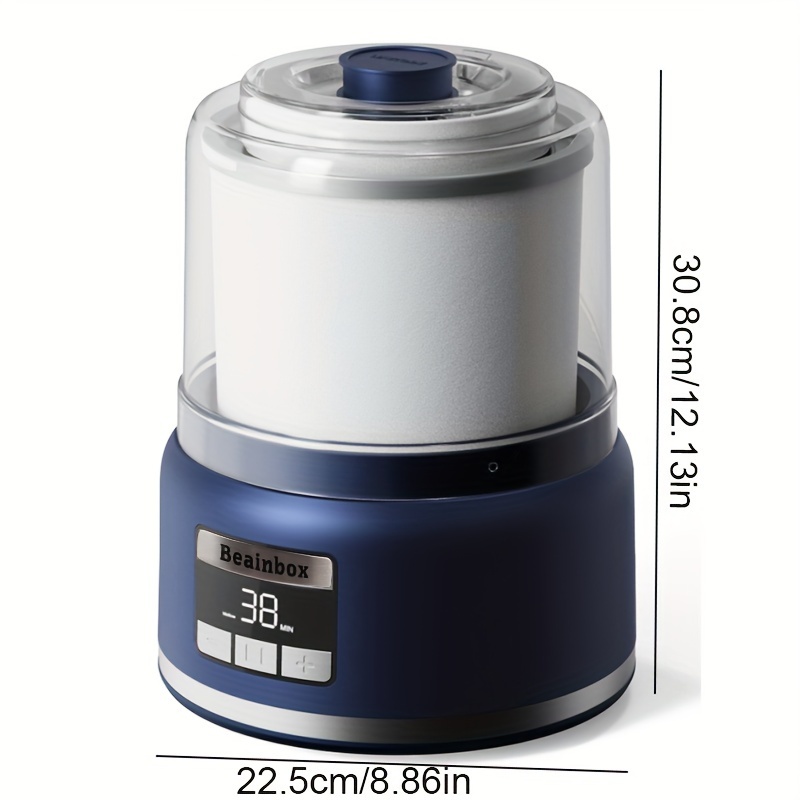 Ice Cream Maker Machine Quart Stainless Steel - Temu