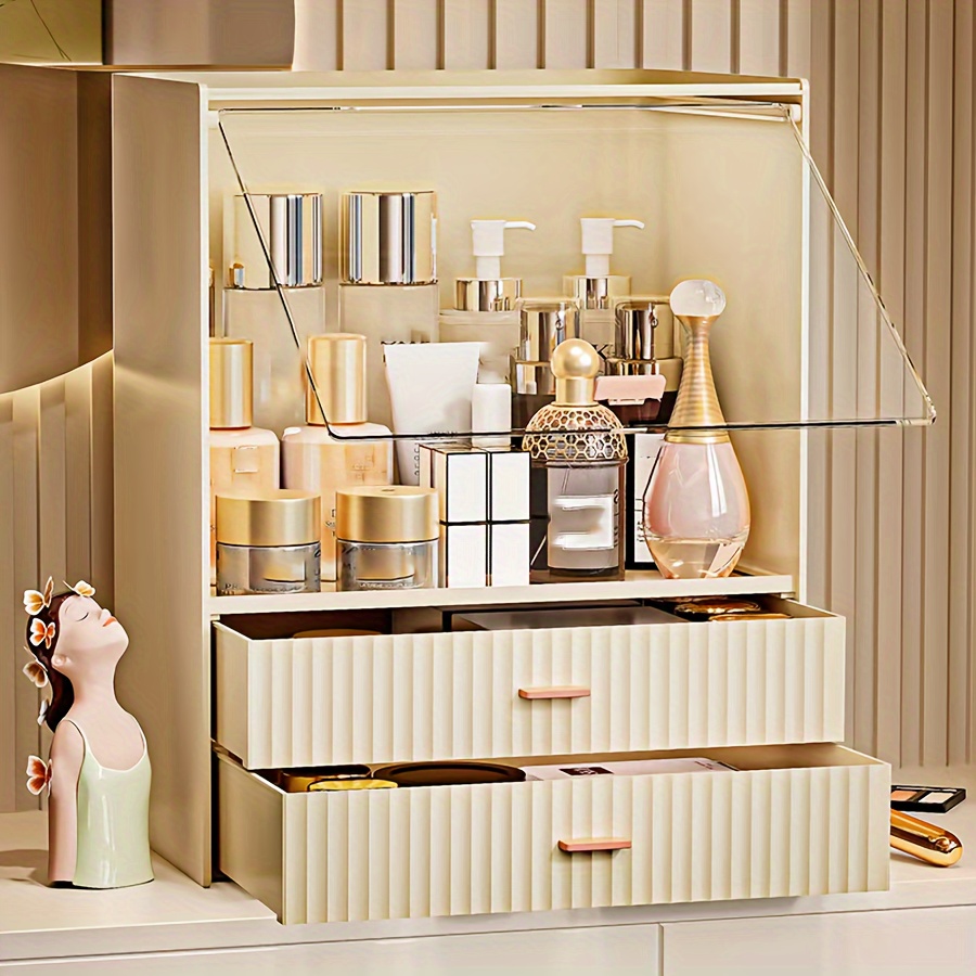 Makeup Organizer Cosmetics Storage Case Desktop Sundries - Temu Portugal