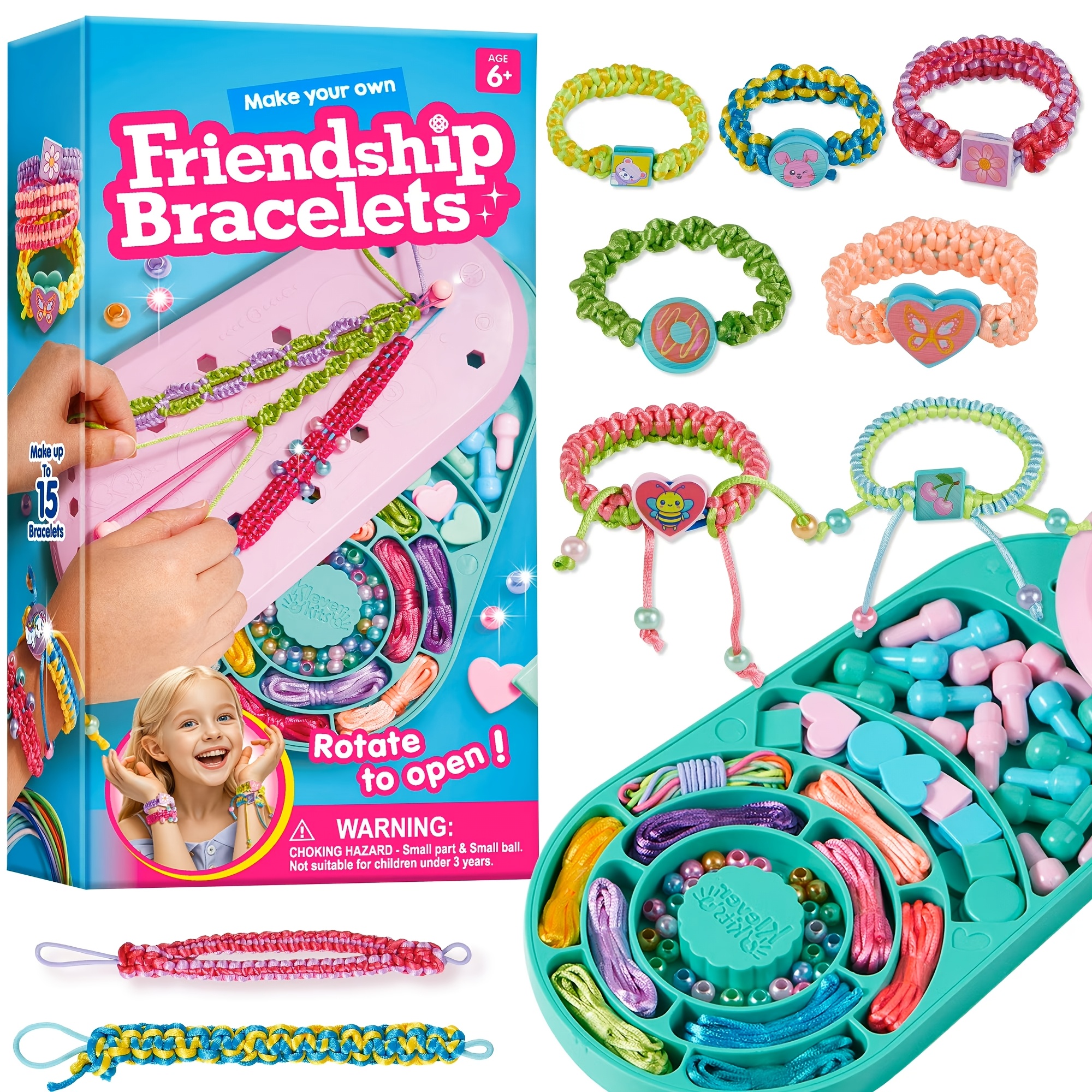 jewellery making kit sold on Temu United States