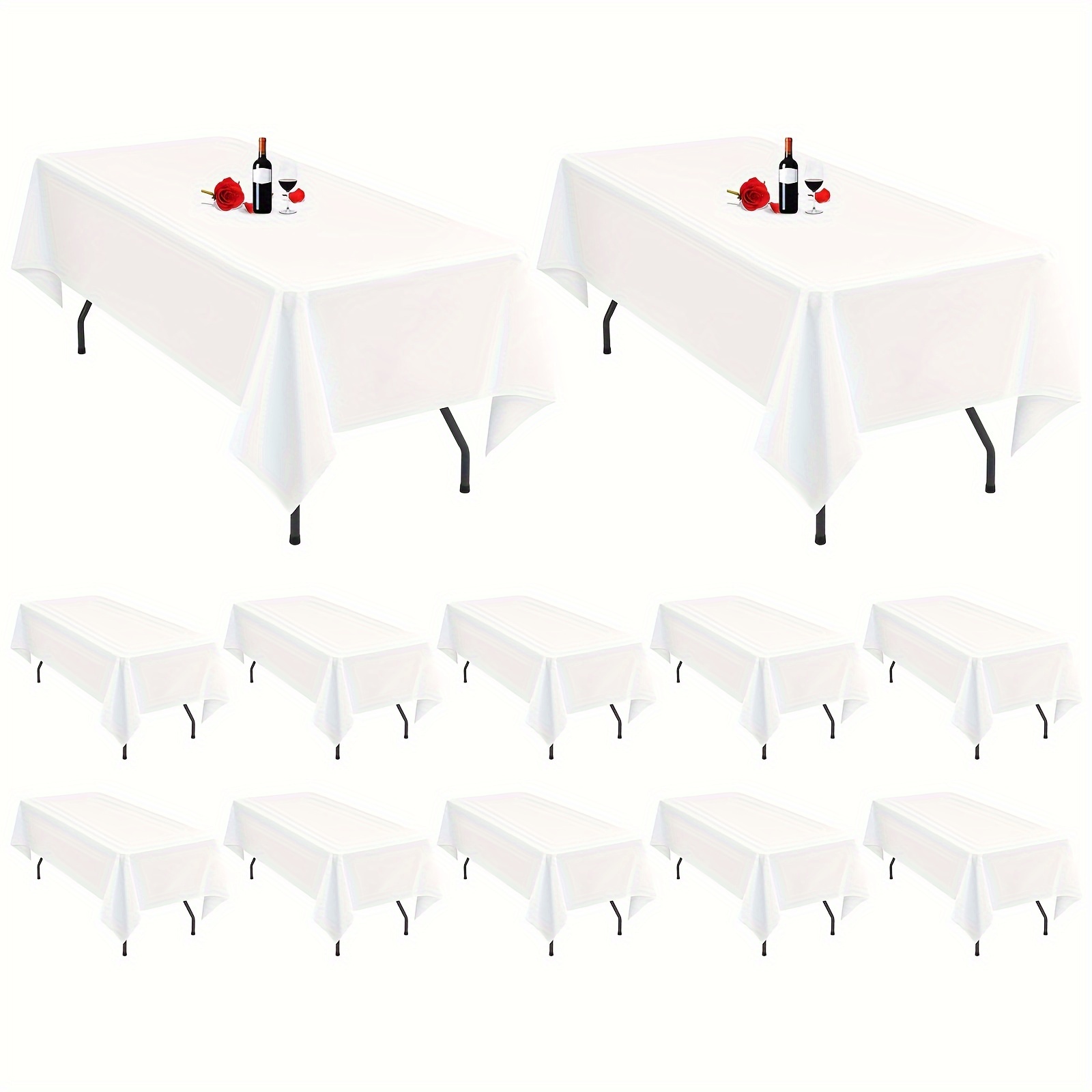 cloth tablecloths sold on Temu United States