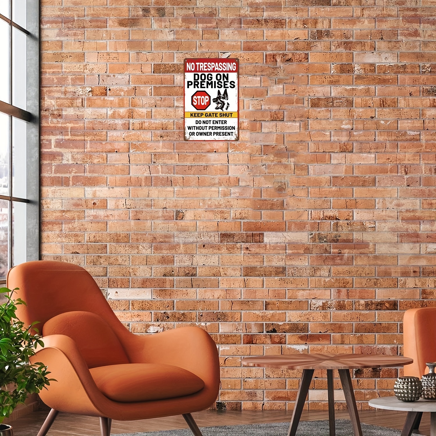 Dog Signs Fence Warning Not Metal Signs No - Temu United