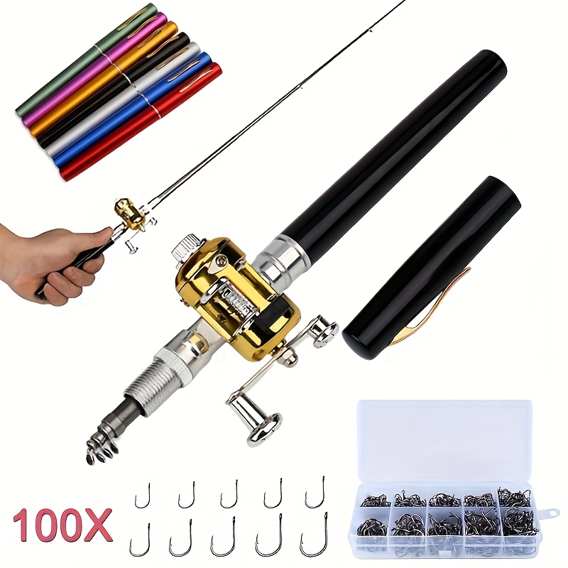 Ronco Fishing Pole Ronco Pocket Fisherman All-in-One Portable Rod And ...