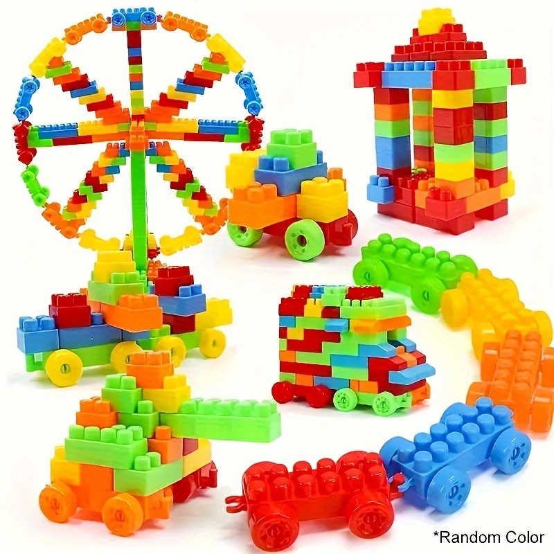 building blocks sold on Temu United States