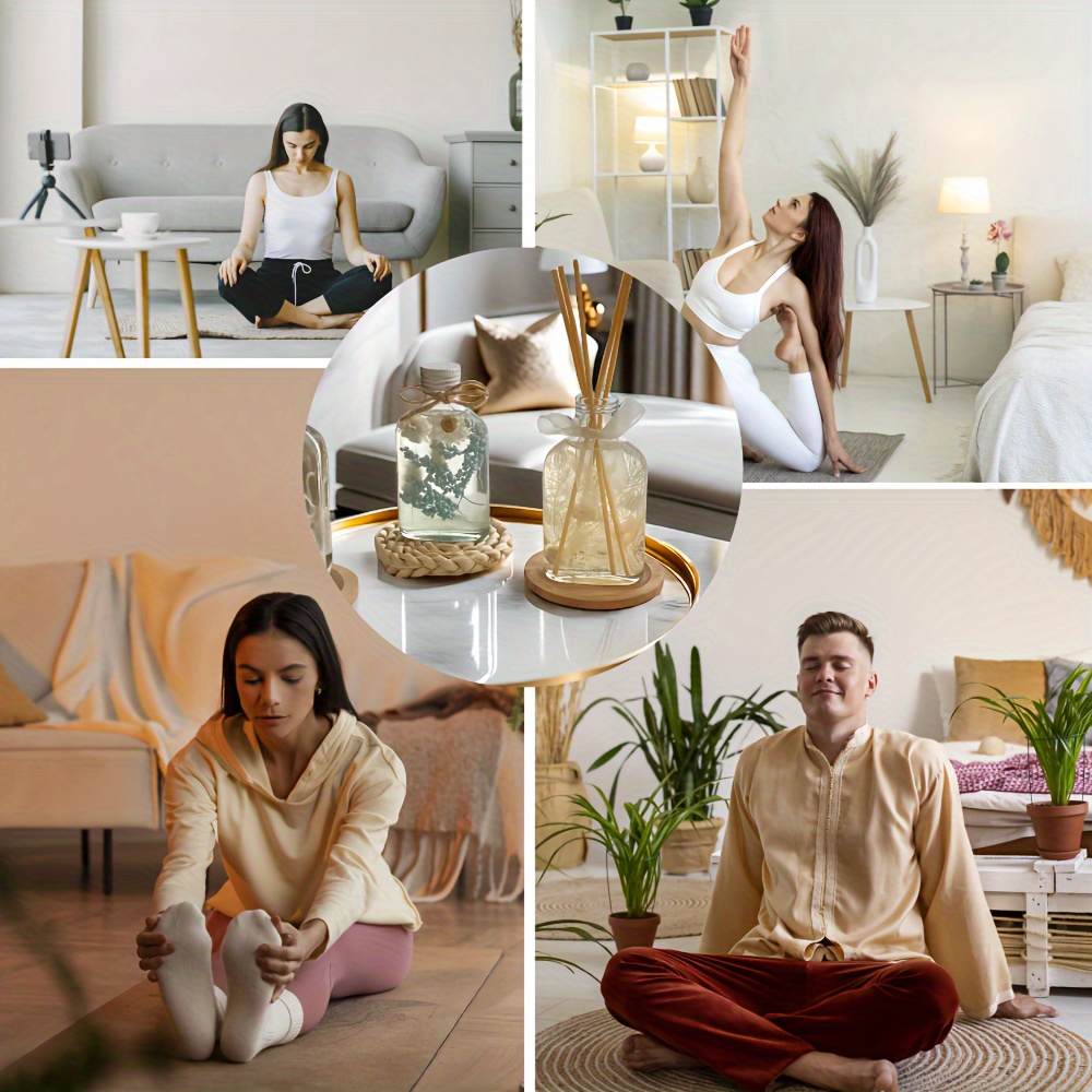 10-pack 8.45oz Aromatherapy Diffuser Bottles With Dried Flowers ...