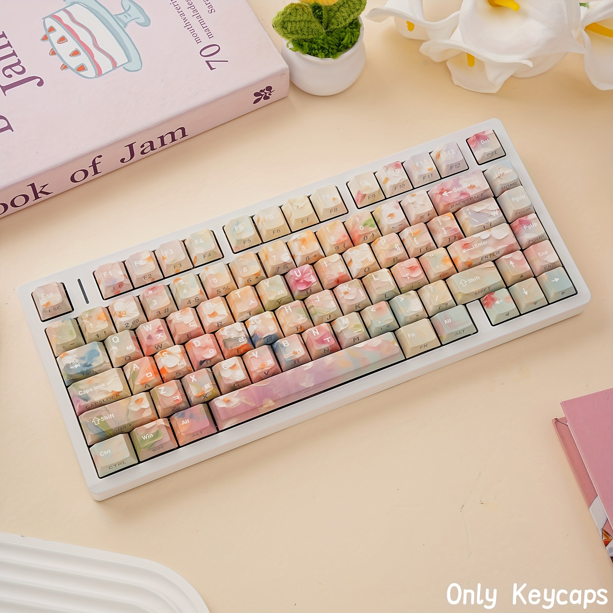 pbt keycaps sold on Temu United States