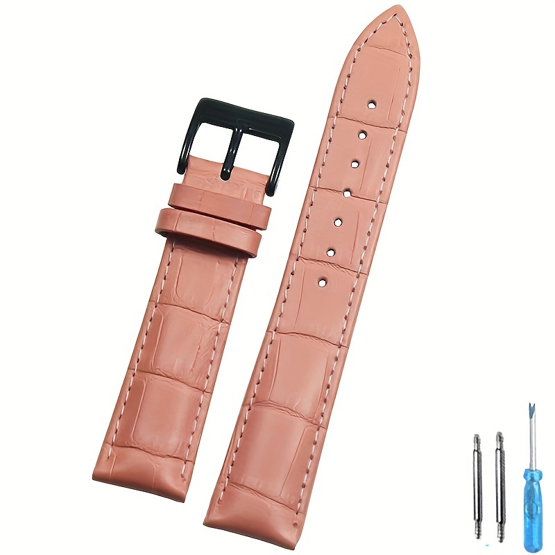 Genuine Leather Cowhide Watch Band For Men And Women Watch Accessories ...