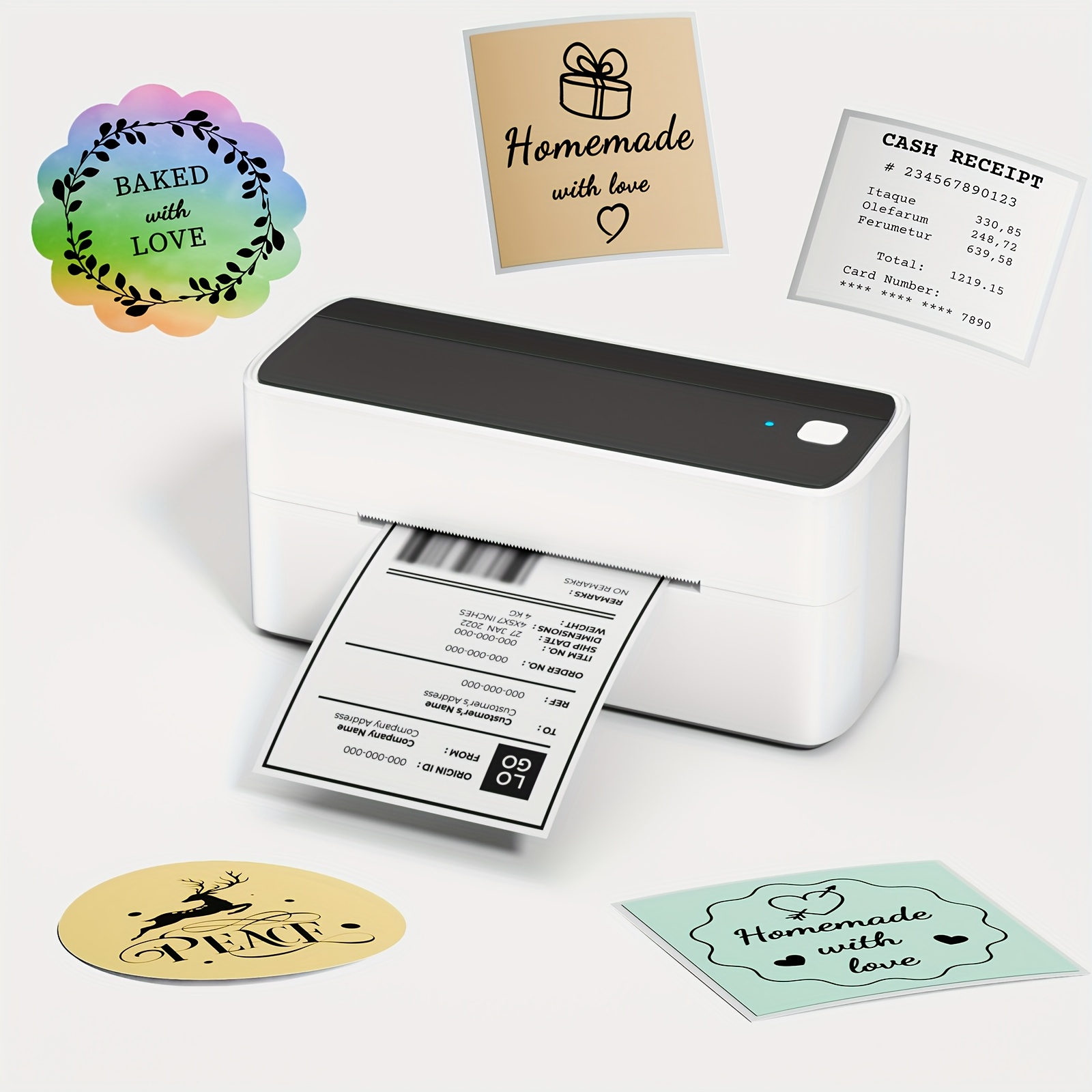 thermal label printer sold on Temu Australia
