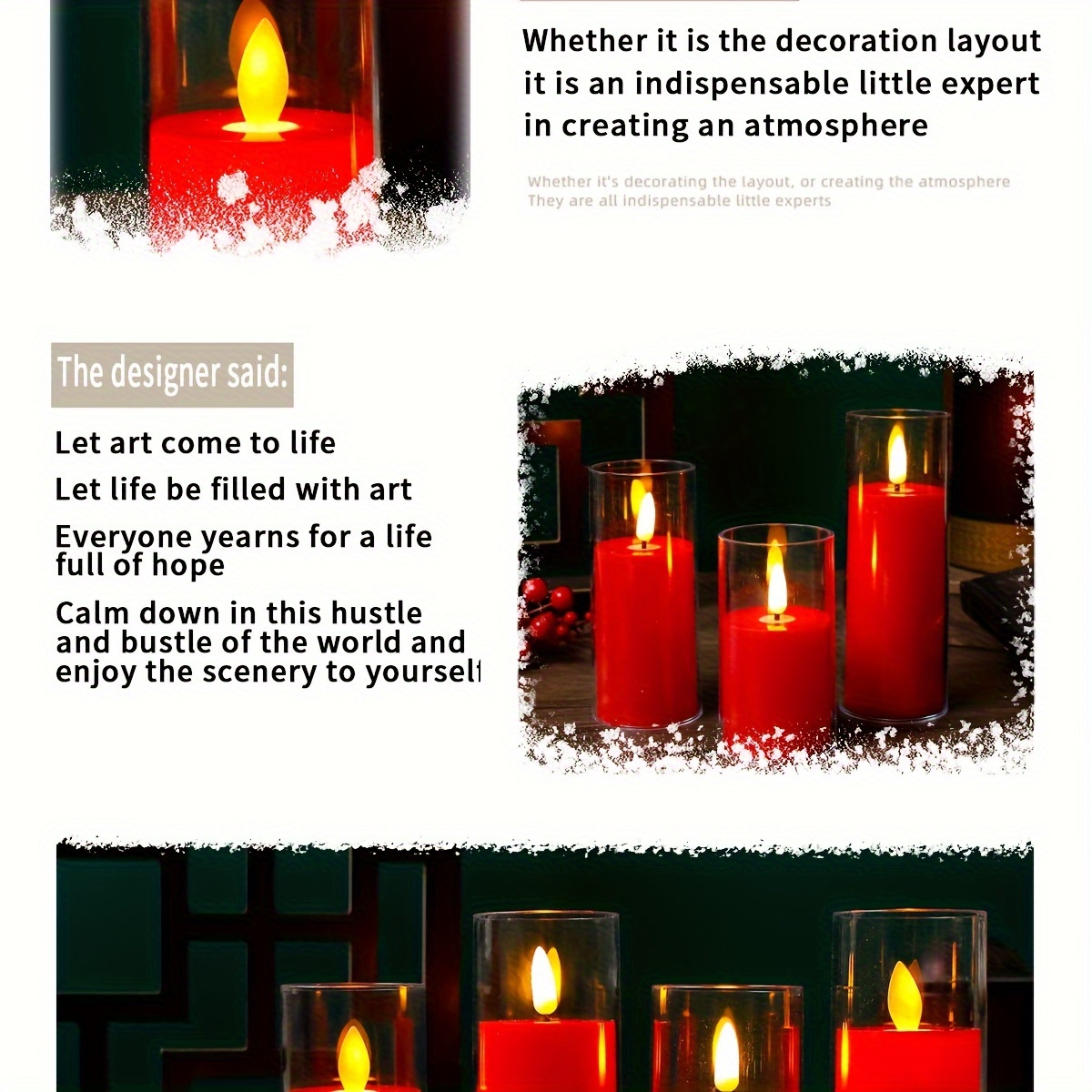 Led Red Electronic Candle Light Made Plastic A Flat Bullet - Temu Ireland