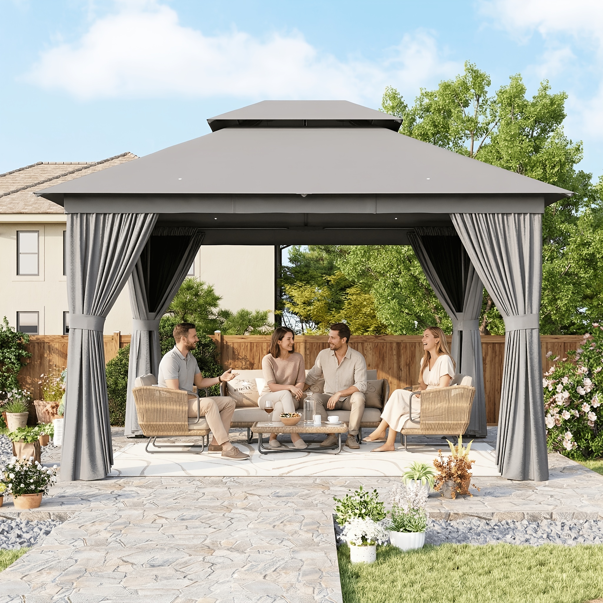 gazebo sold on Temu United States