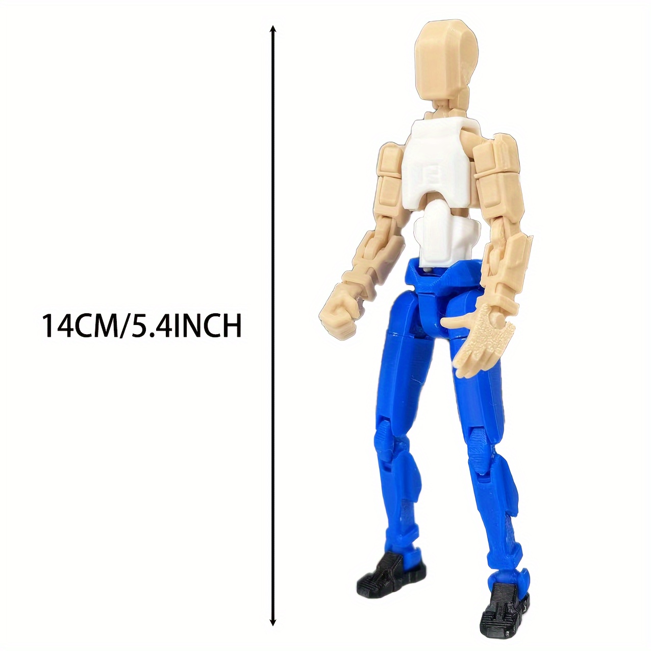 Assembled 3d Printed Action Figure Multi jointed Movable - Temu United ...