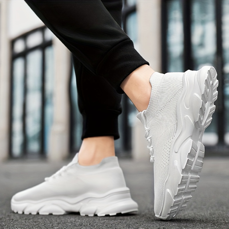 Sapatilhas De Exterior Respiráveis E Leves Para Homem, Com Absorção De ...