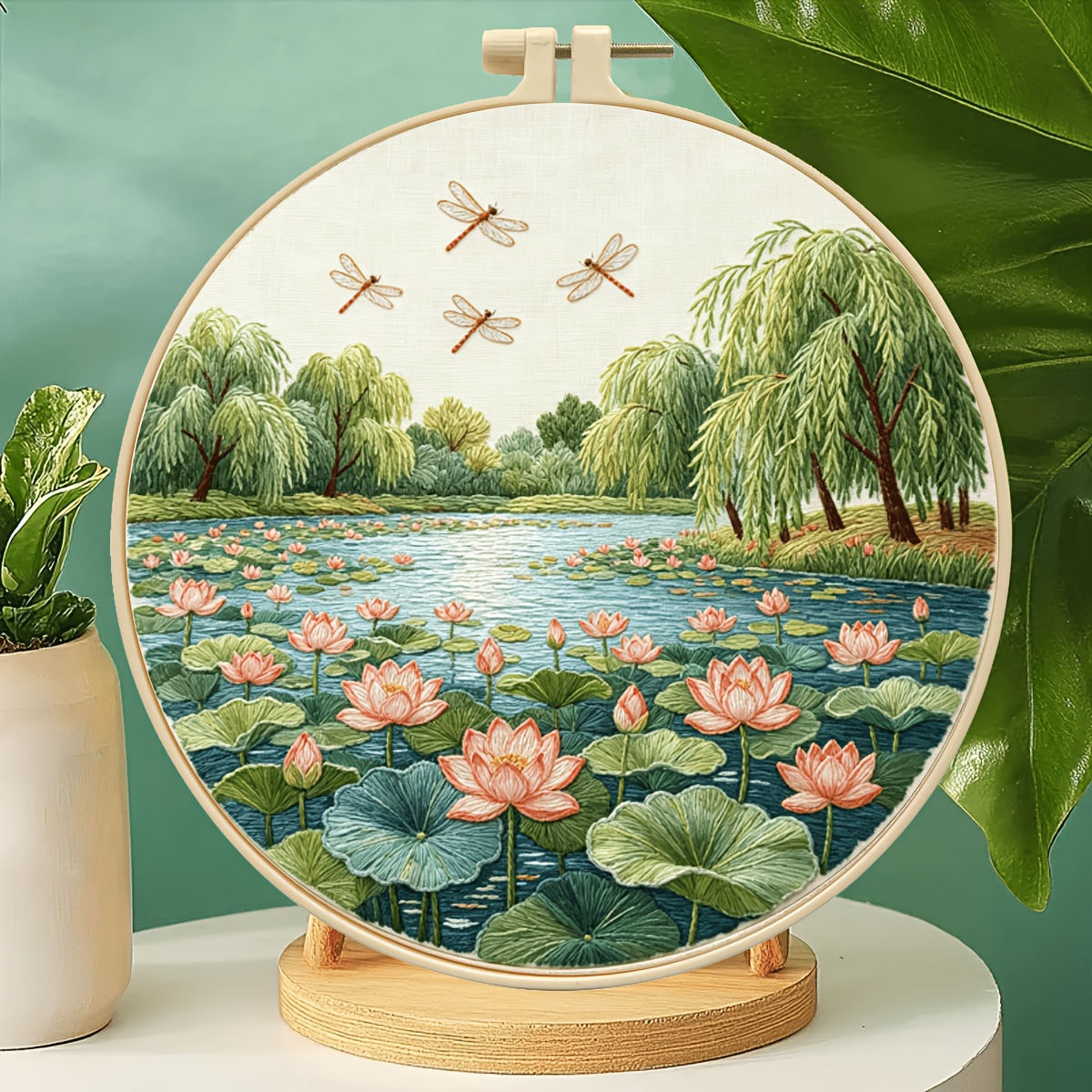 embroidery kits patterns sold on Temu United States