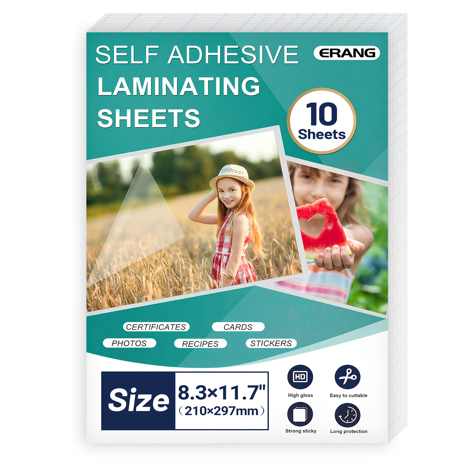 a4 laminate sheets sold on Temu Canada