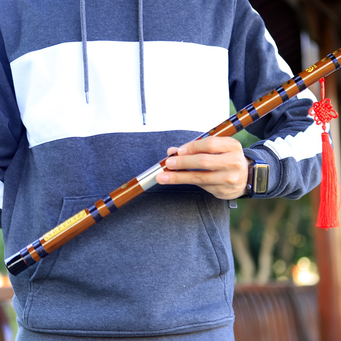 bamboo flute sold on Temu United States