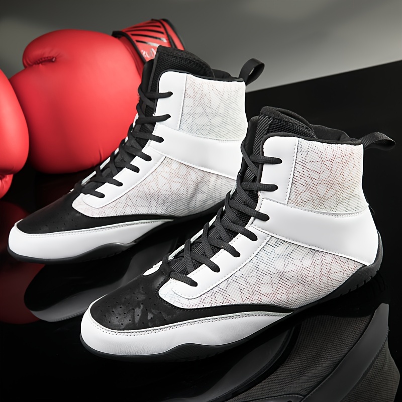 Men's Boxing Shoes Fighting Wrestling Shoes Anti Slip Boxing Sneakers