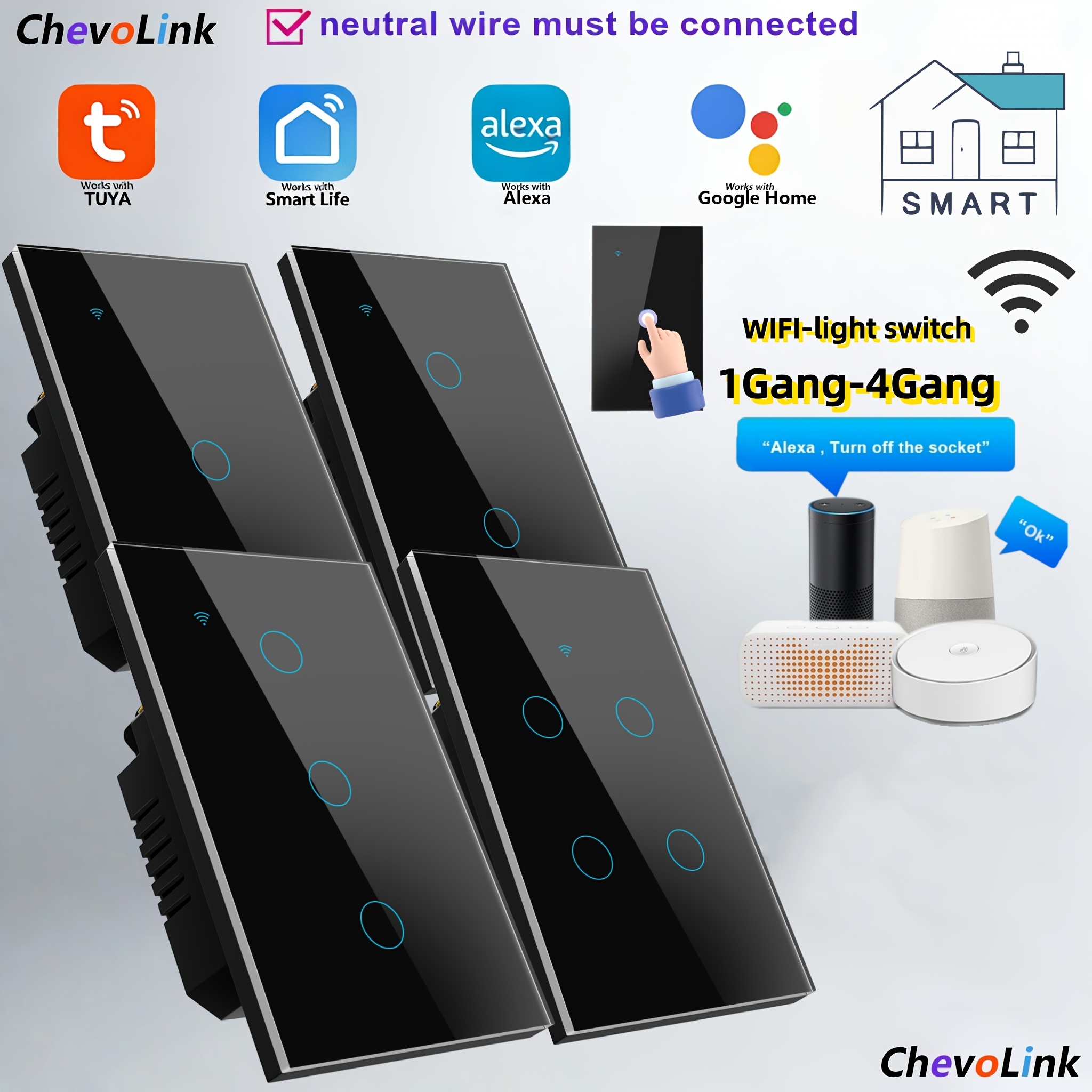 smart switches sold on Temu United States