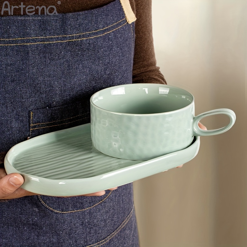 (1 Bowl+plate) Solid Soup Sandwich Plate Combo Soup - Temu Australia