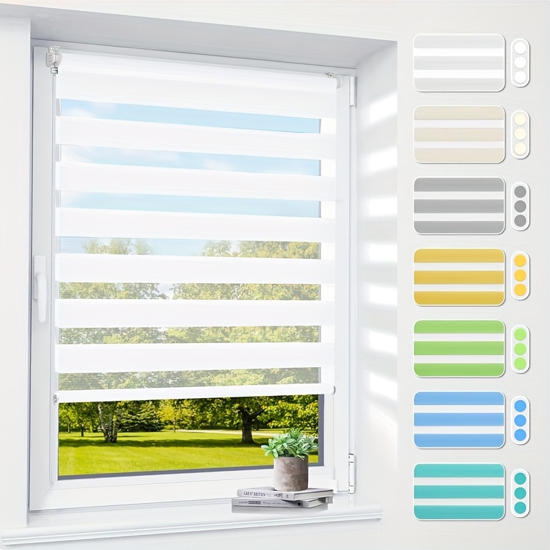no drill window blinds sold on Temu New Zealand
