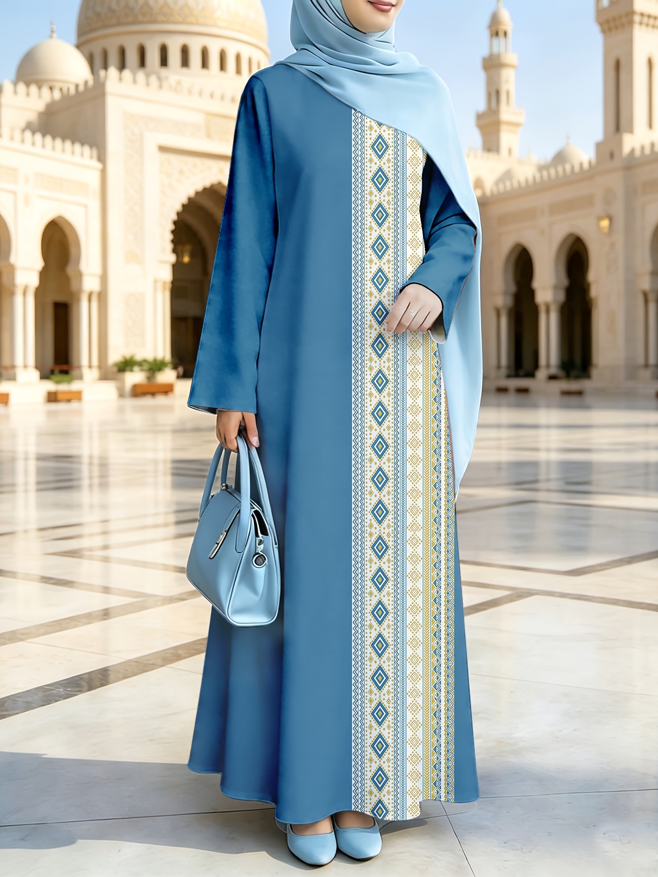 abaya robe sold on Temu United States