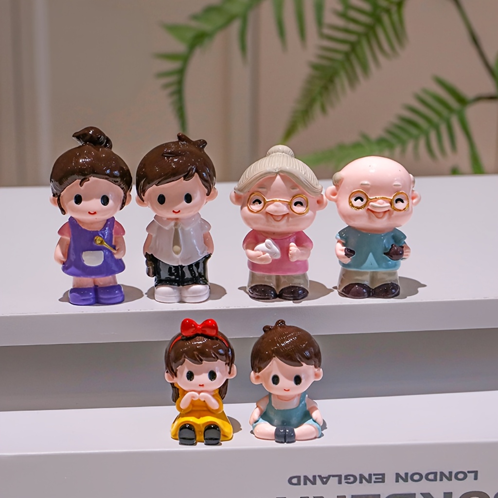 miniature people figurines sold on Temu United States