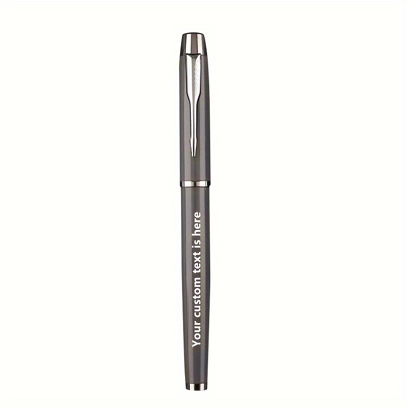Personalized Metal Ballpoint Pens Set Of 2 Customizable Business Logo ...