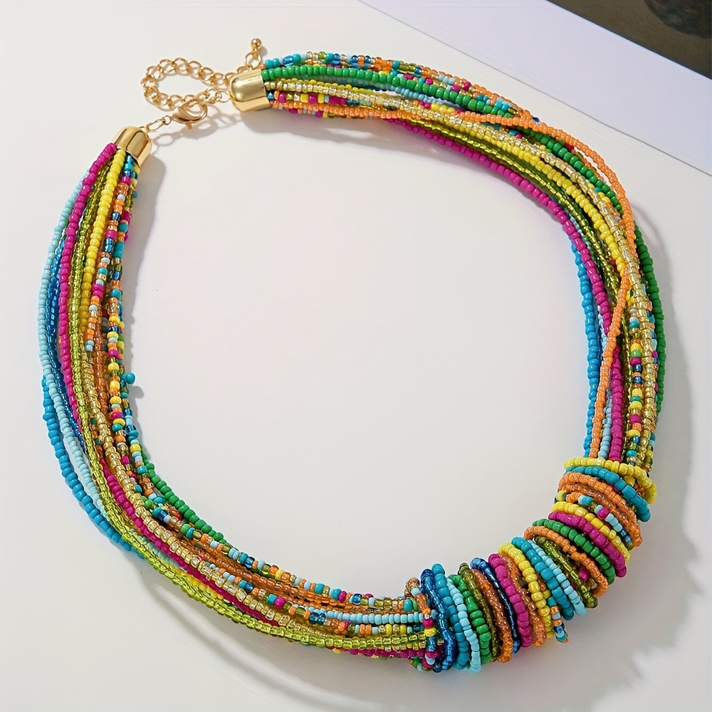 beaded necklaces women sold on Temu United States